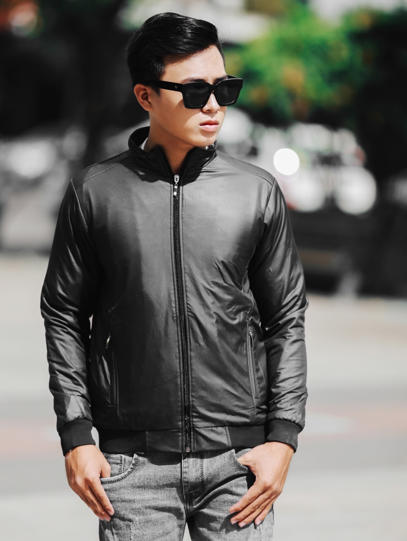 Áo Khoác Dù 3 Lớp Đen AK207 - 4MEN®