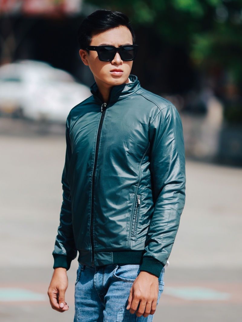 Áo Khoác Dù 3 Lớp Xanh Rêu AK207 - 4MEN®