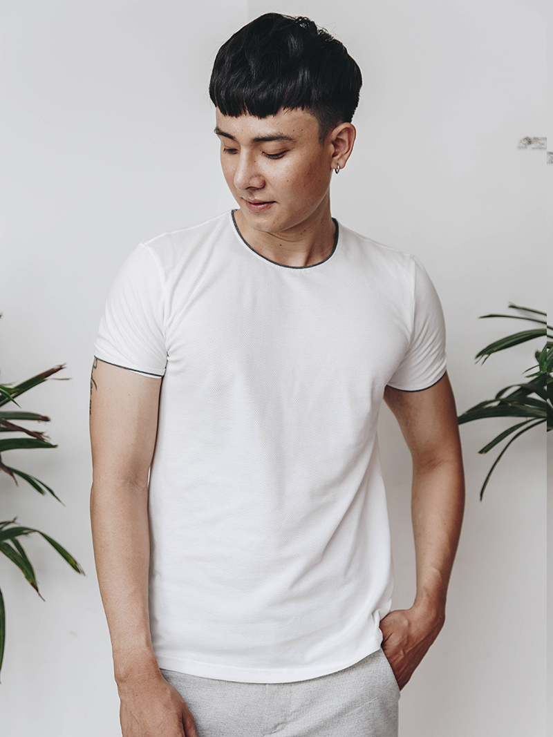 Áo Thun Trắng AT795 - 4MEN®