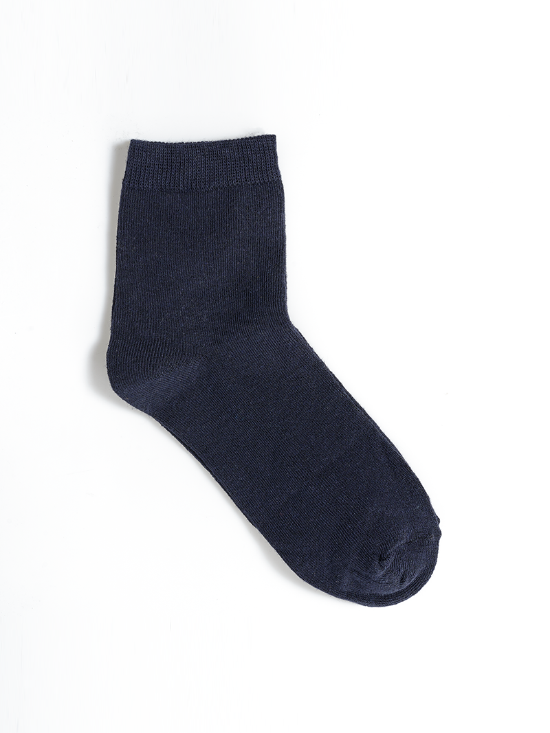 Vớ Dài Trơn VO009 Màu Xanh Đen - 4MEN®